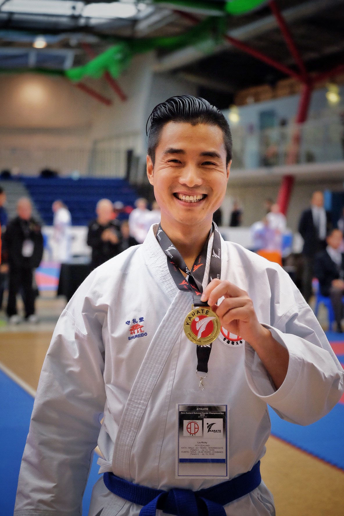 From grasshopper to gold medallist